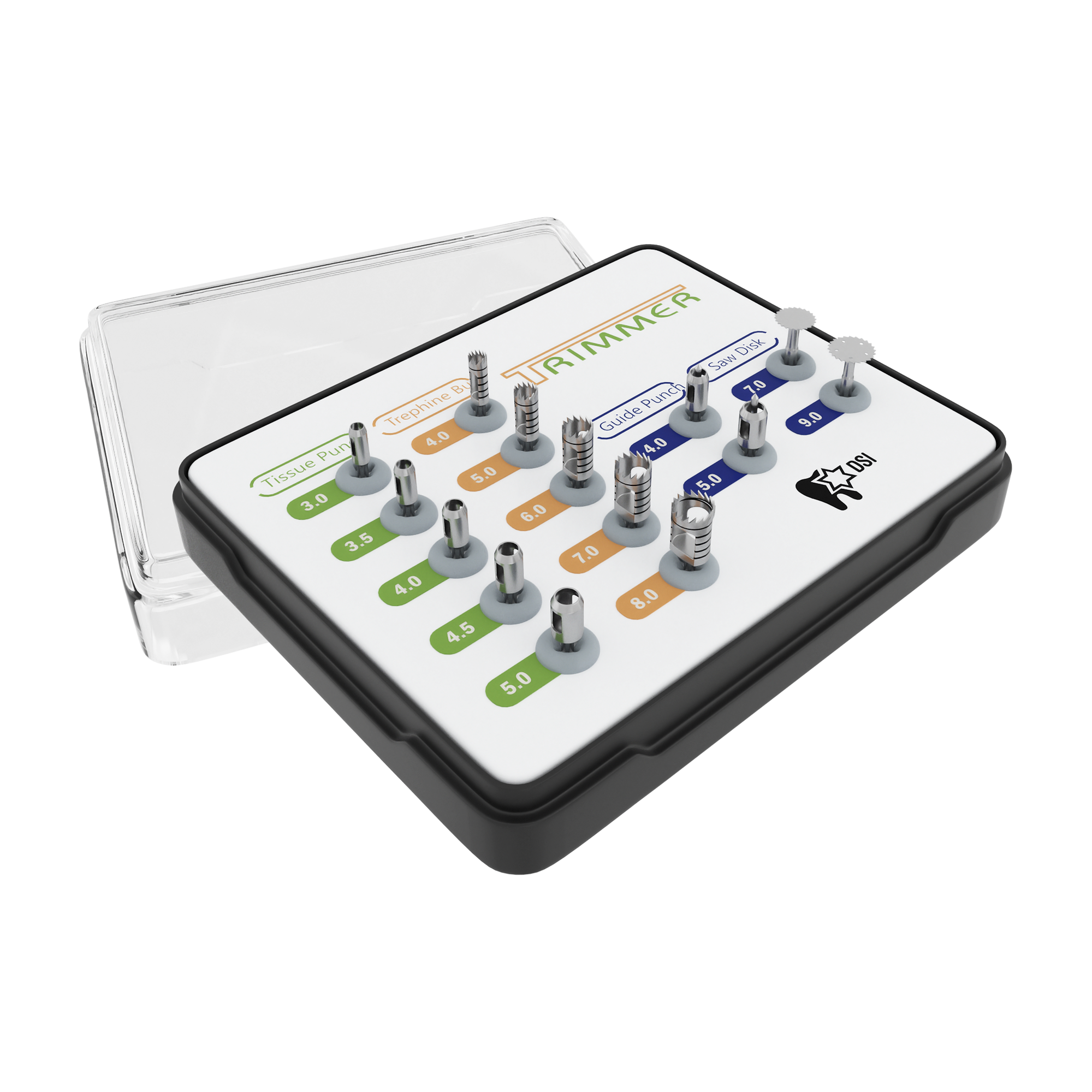 DSI Bone Trephine and Tissue Punch Kit